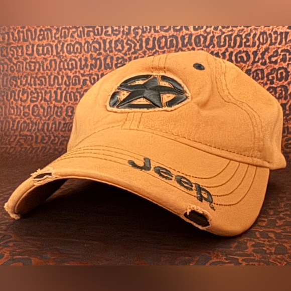 Jeep | Accessories | Jeep Mustard Colored Hat Baseball Cap | Poshmark